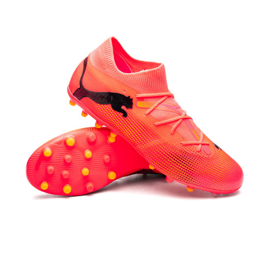 Scarpe Puma Future 7 Match MG Sunset Glow-Black-Sun Stream - Fútbol ...