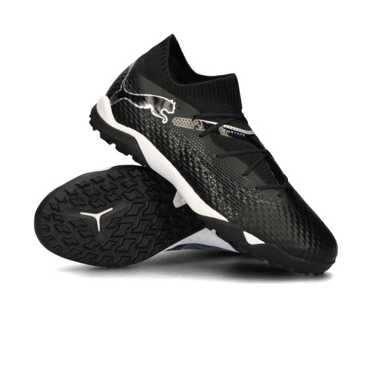 Scarpe Puma Future 7 Pro Cage Turf Black-Silver-Shadow Gray - Fútbol ...