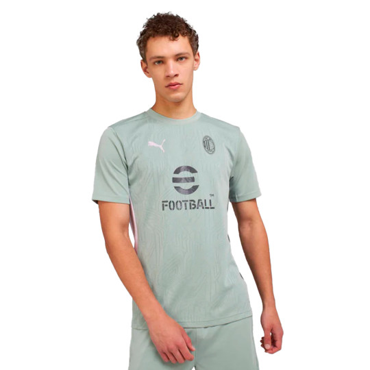 Maglietta Puma AC Milan Training 2024-2025 Green Fog-Grape Mist ...