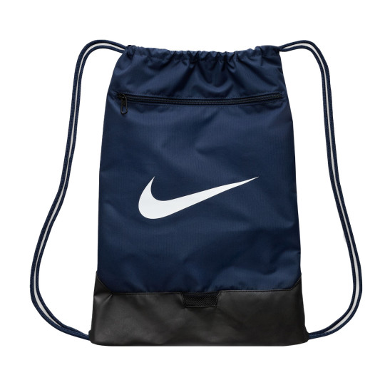 Sacca Nike Brasilia Drawstrong (18L) Midnight Navy-Black-White - Fútbol ...