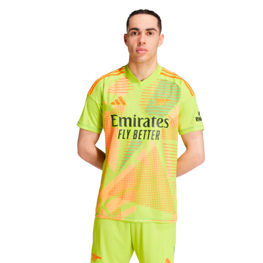 Maglia adidas Arsenal FC Home Kit Portiere 2024-2025 Semi Solar Yellow ...
