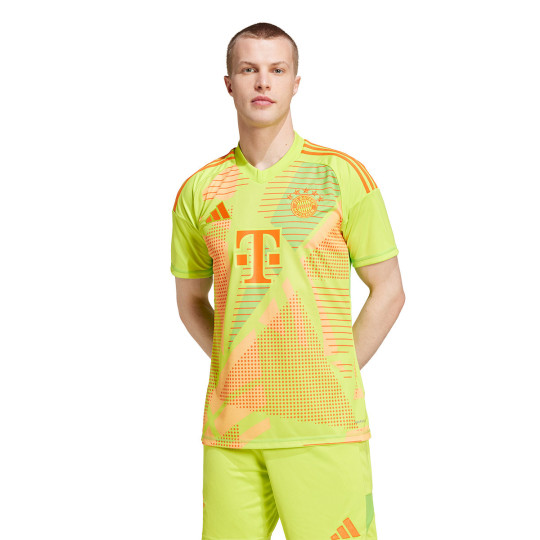 Maglia adidas FC Bayern Home Kit per Portieri 2024-2025 Semi Solar ...