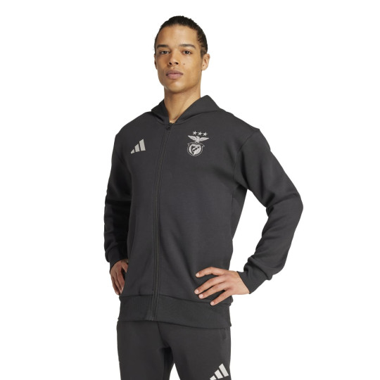 Giacca adidas SLB Benfica Pre-Match 2024-2025 Black-Grey Two - Fútbol ...