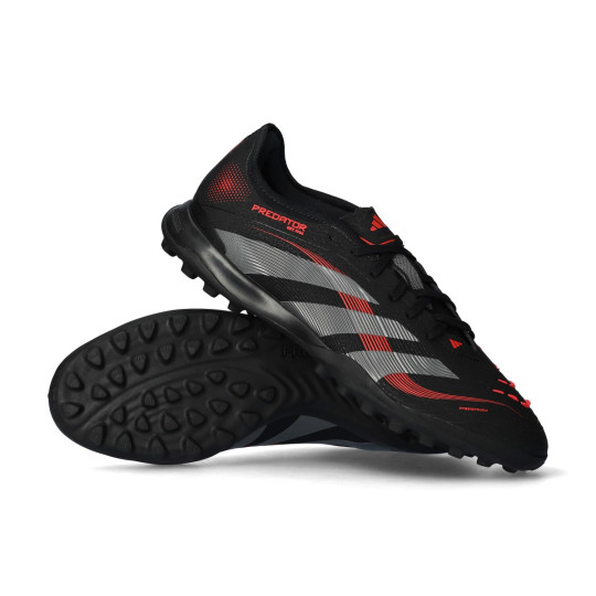 Scarpe adidas Predator Pro L Turf Core Black-Grey four-Lucid Red ...