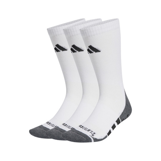 Calzini adidas Performance Grip Climacool Crew (3 paia) White-Dark grey ...