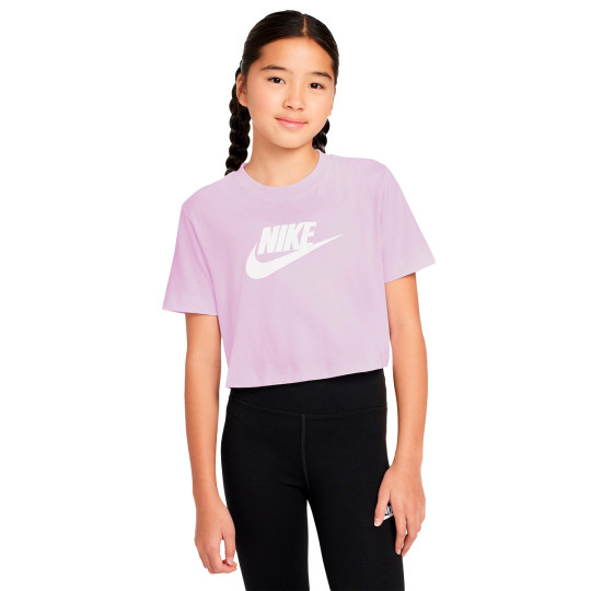 Maglietta Nike Sportswear Crop Futura HBR da Bambino Doll - Fútbol Emotion - The Pitch