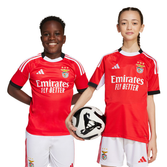 Maglia adidas SLB Benfica Home 2025-2026 da Bambino Benfica Red ...