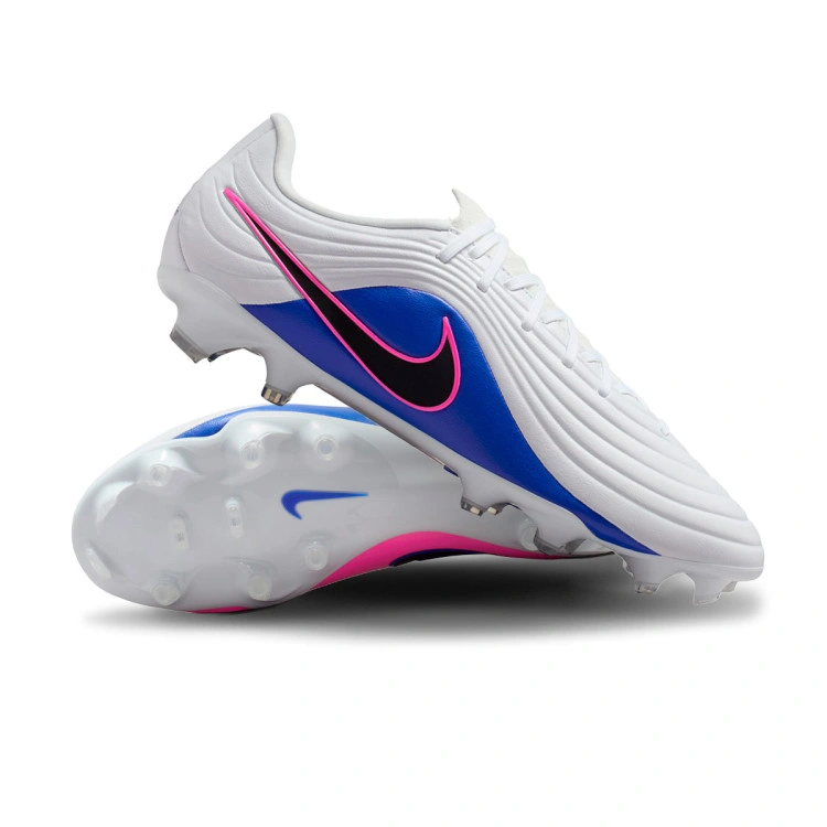 Scarpe Nike Tiempo Maestro Academy FG/MG White-Black-Racer Blue-Pink ...