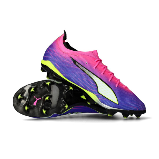 Scarpe Puma Ultra 6 Carbon Nitro FG Blue-Luminous Pink -Lime Squeeze ...